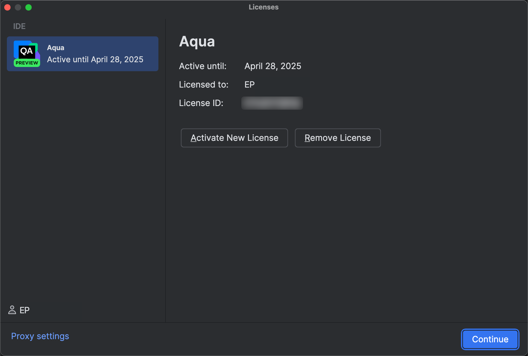 Register Aqua | Aqua Documentation