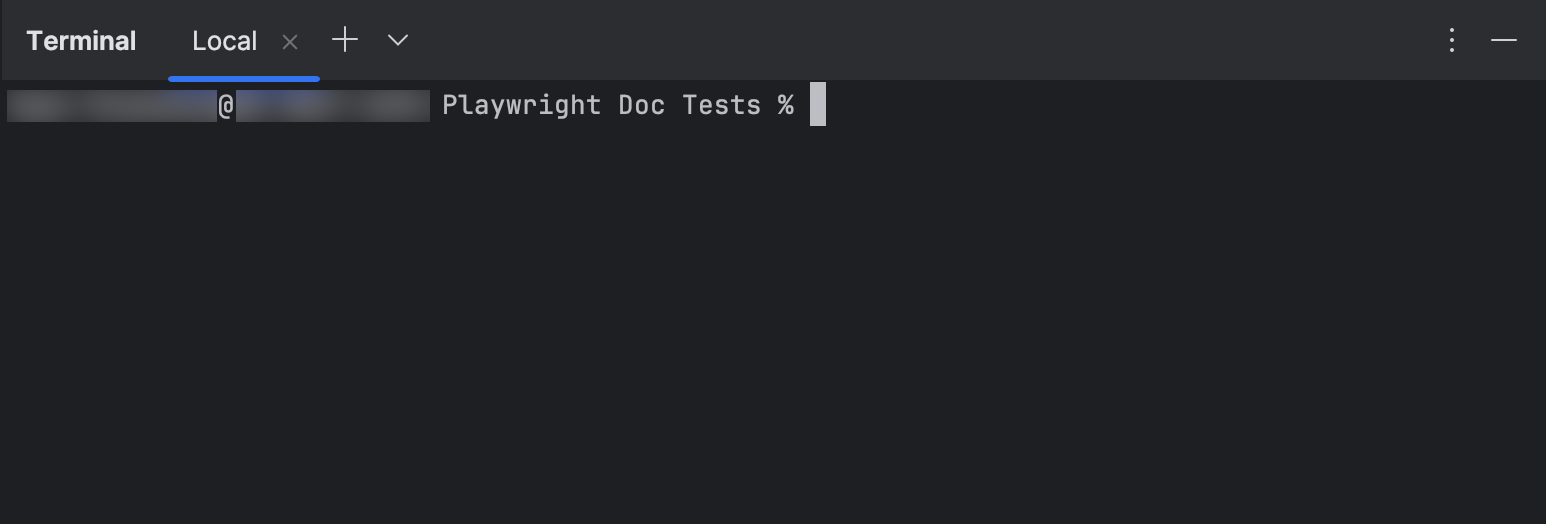 Playwright | WebStorm Documentation