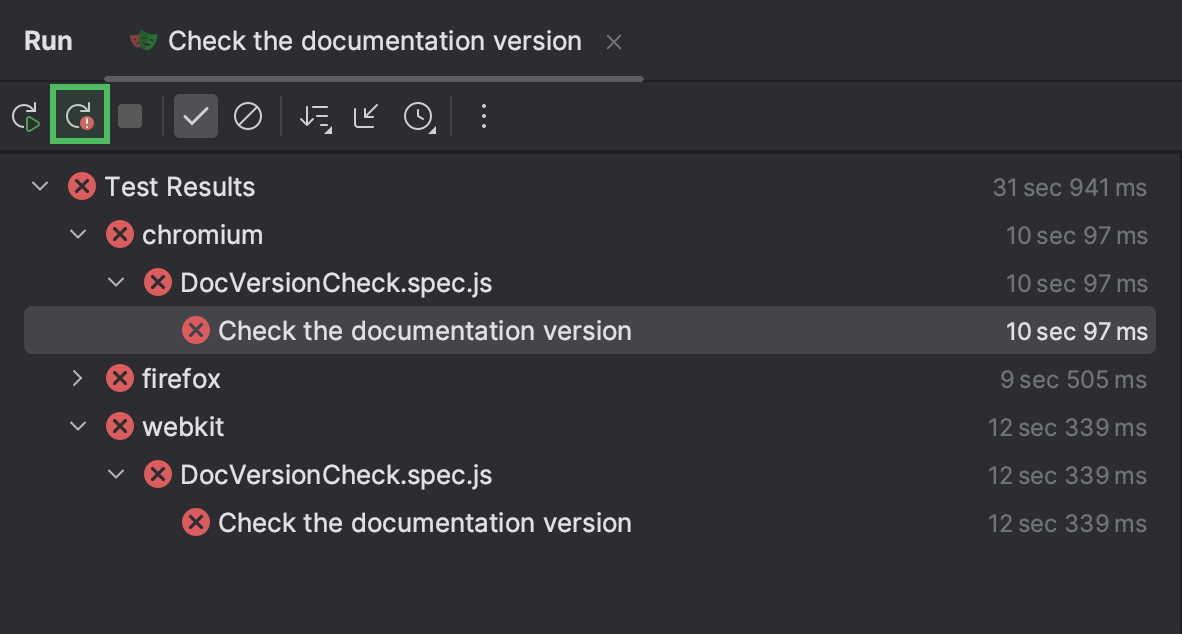 Run tests | Aqua Documentation