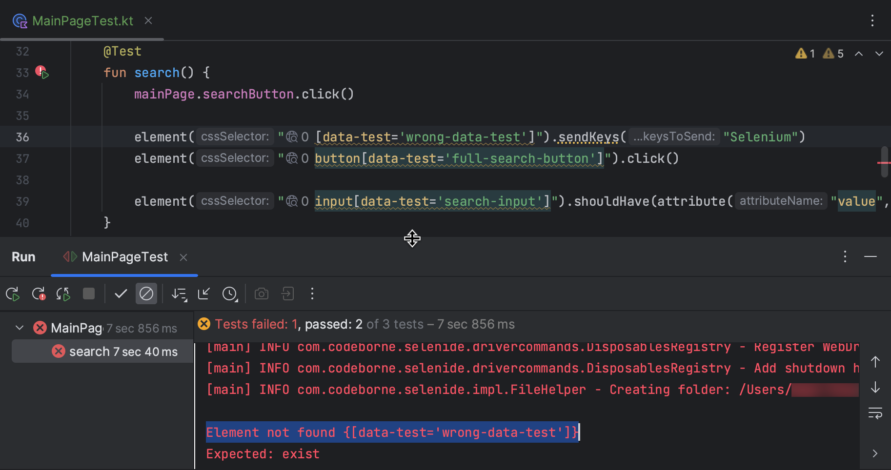 Web UI Test Automation | IntelliJ IDEA Documentation