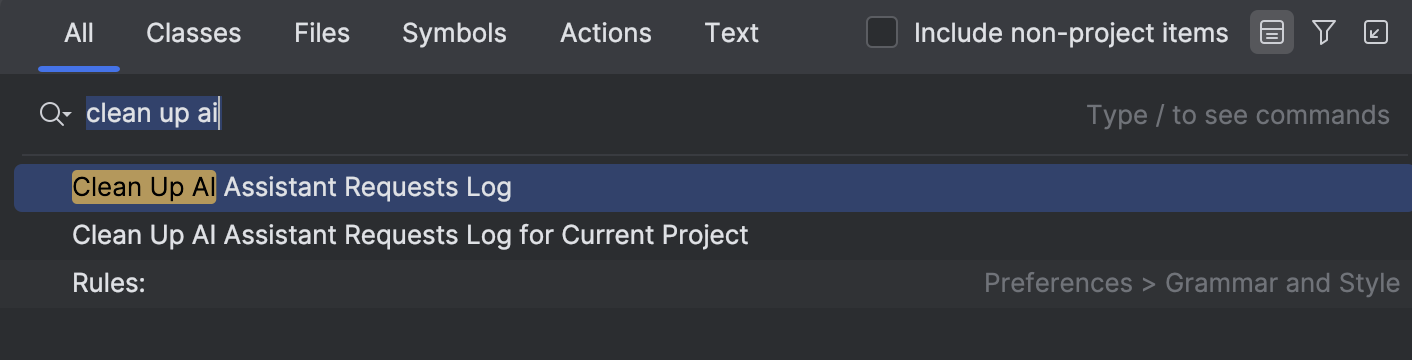 AI Assistant | CLion Documentation