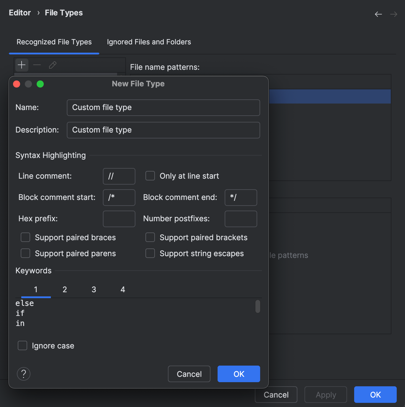 File type associations | IntelliJ IDEA Documentation