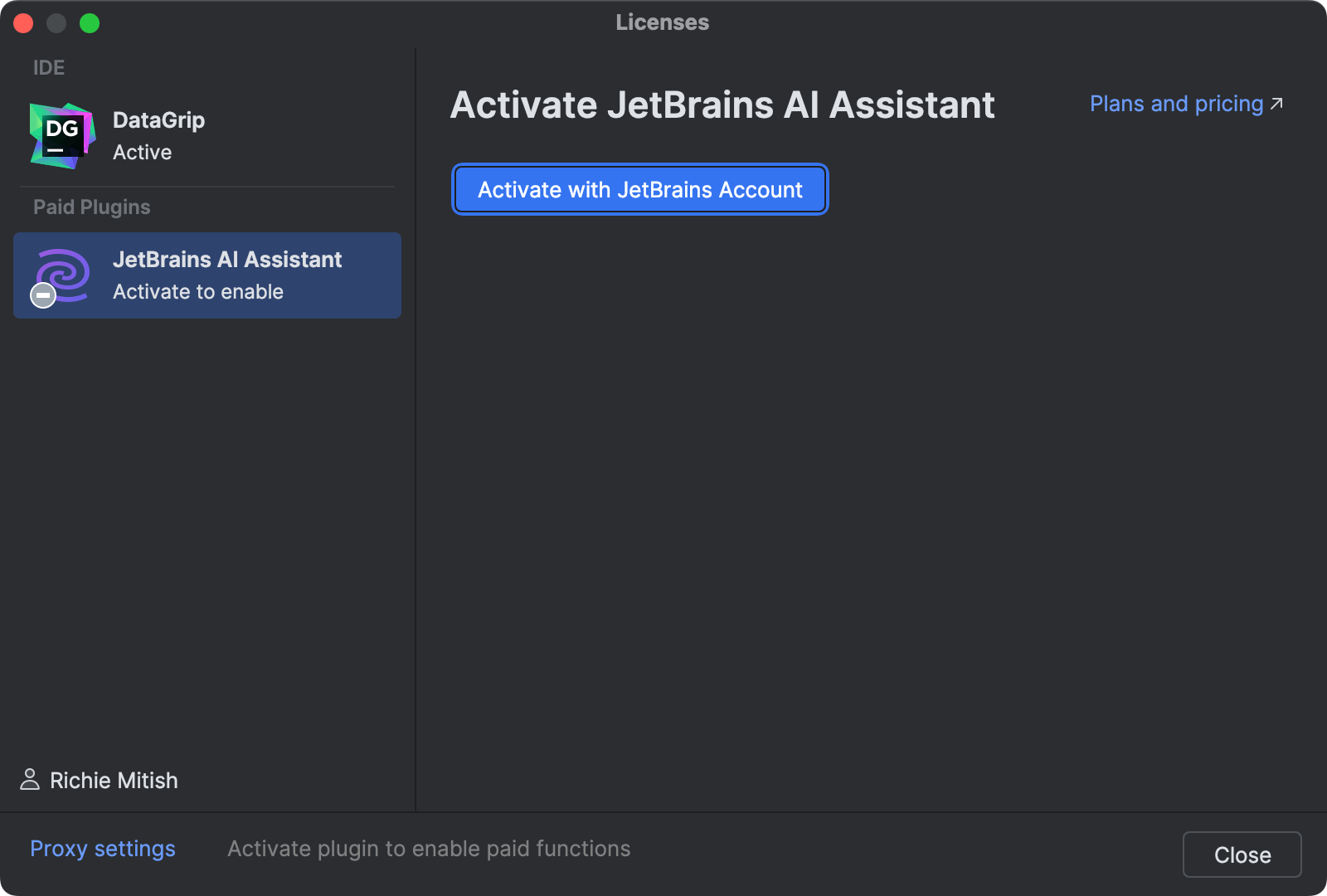 AI Assistant | DataGrip Documentation
