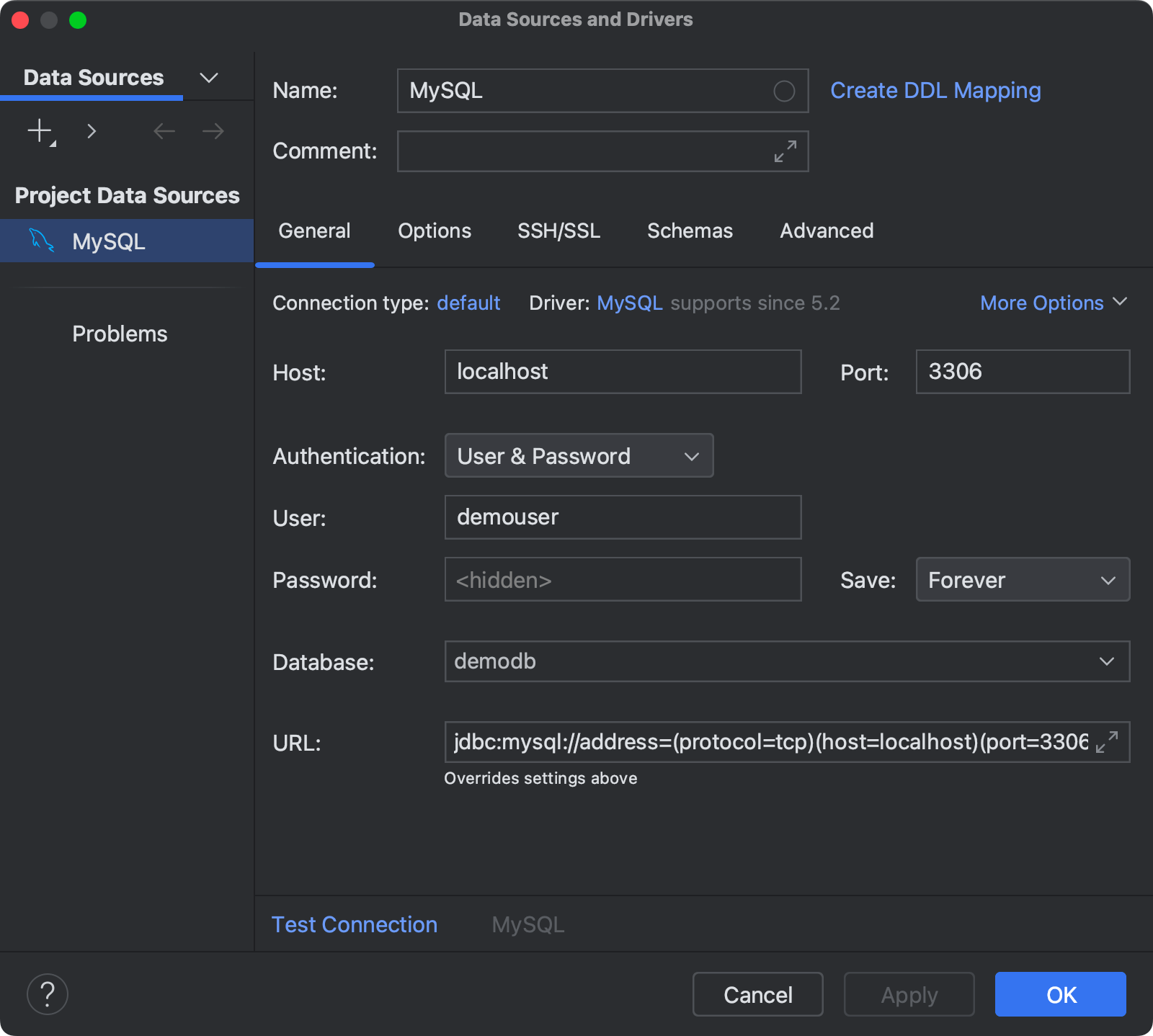 MySQL | IntelliJ IDEA Documentation MySQL | IntelliJ IDEA Documentation