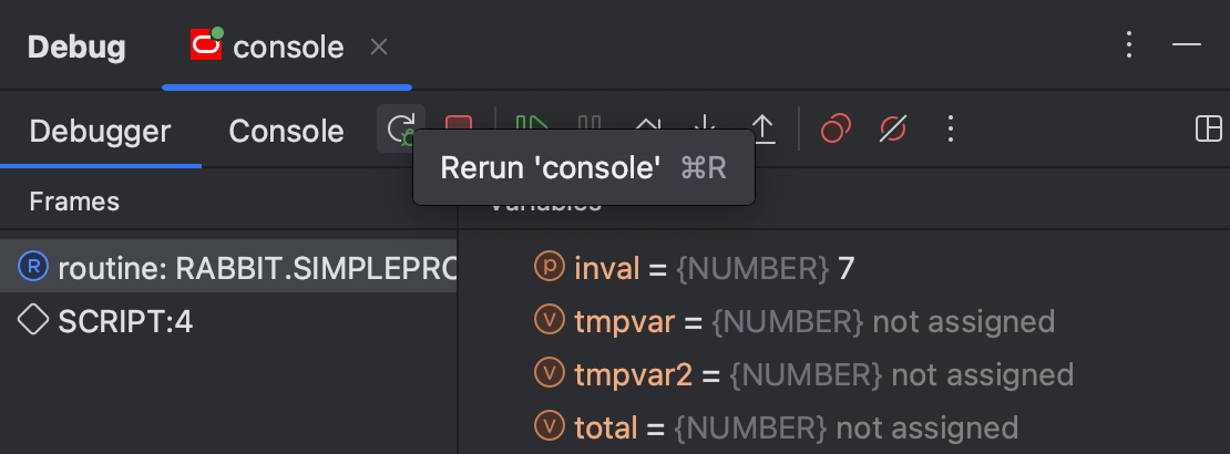 Debugging | DataGrip Documentation