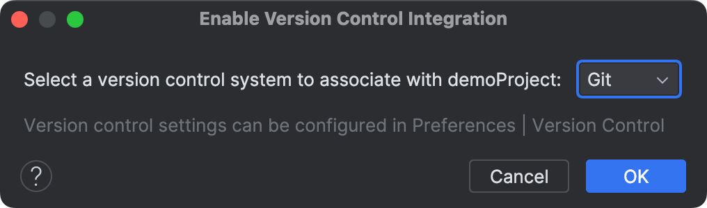 Databases in the Version Control System | DataGrip Documentation
