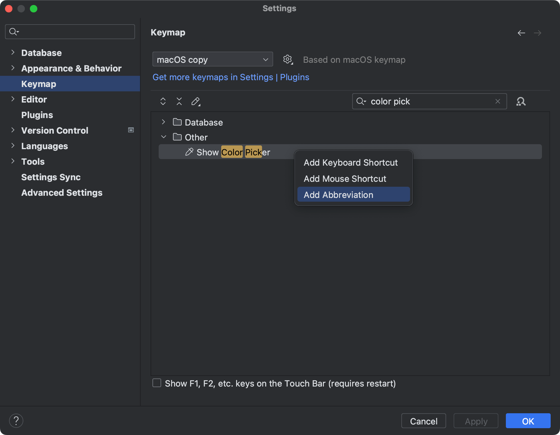 Search in DataGrip | DataGrip Documentation