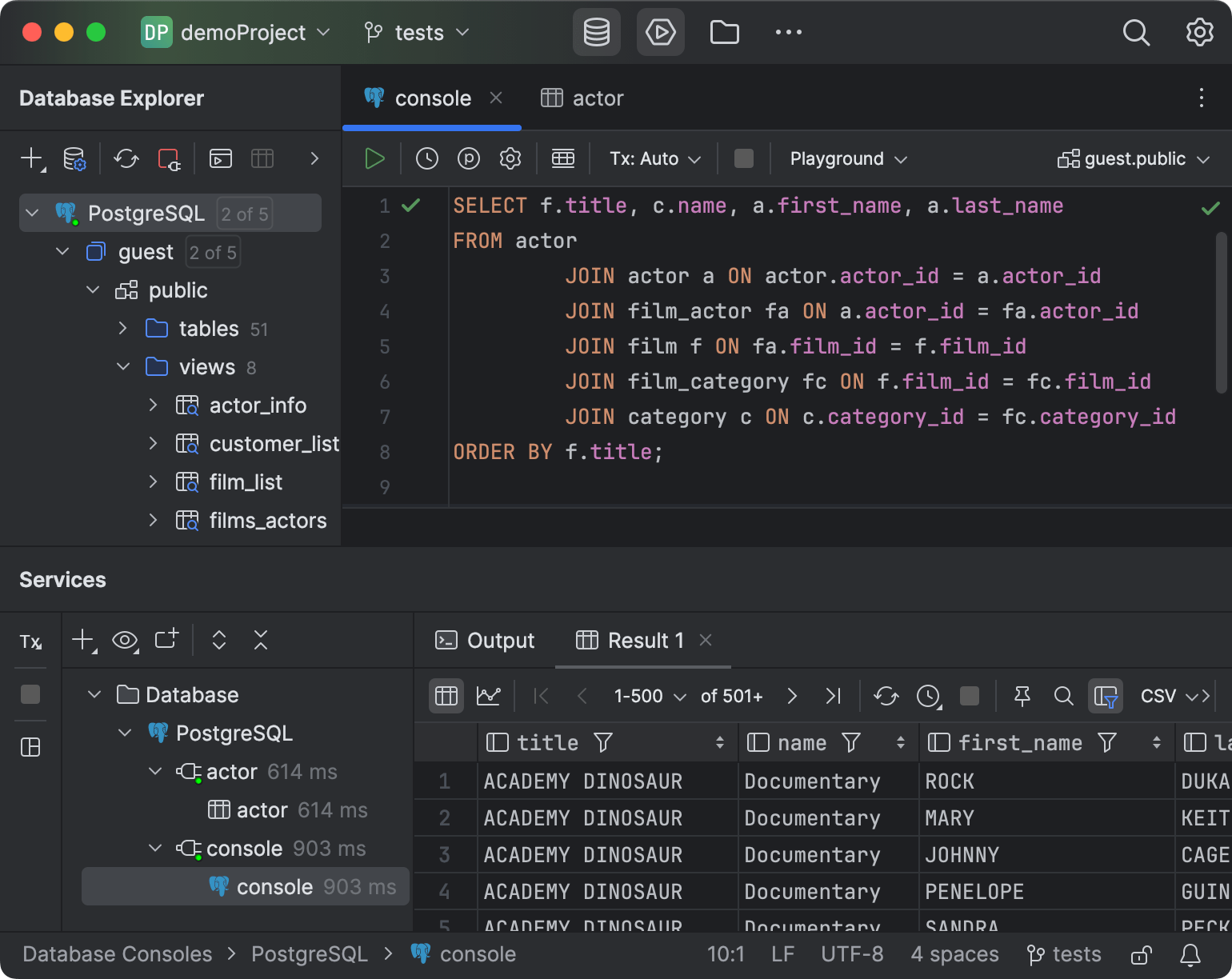 New Ui Datagrip Documentation 9513