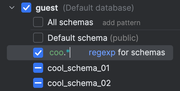 Schemas | IntelliJ IDEA Documentation