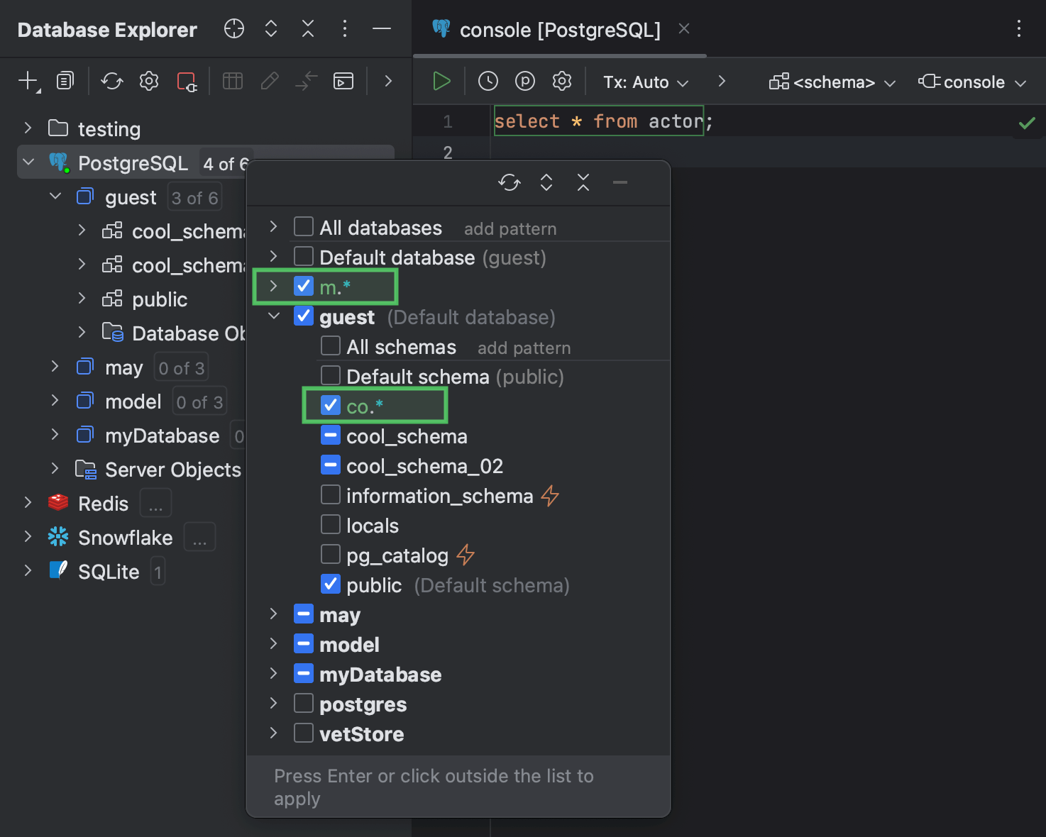 Databases | DataGrip Documentation