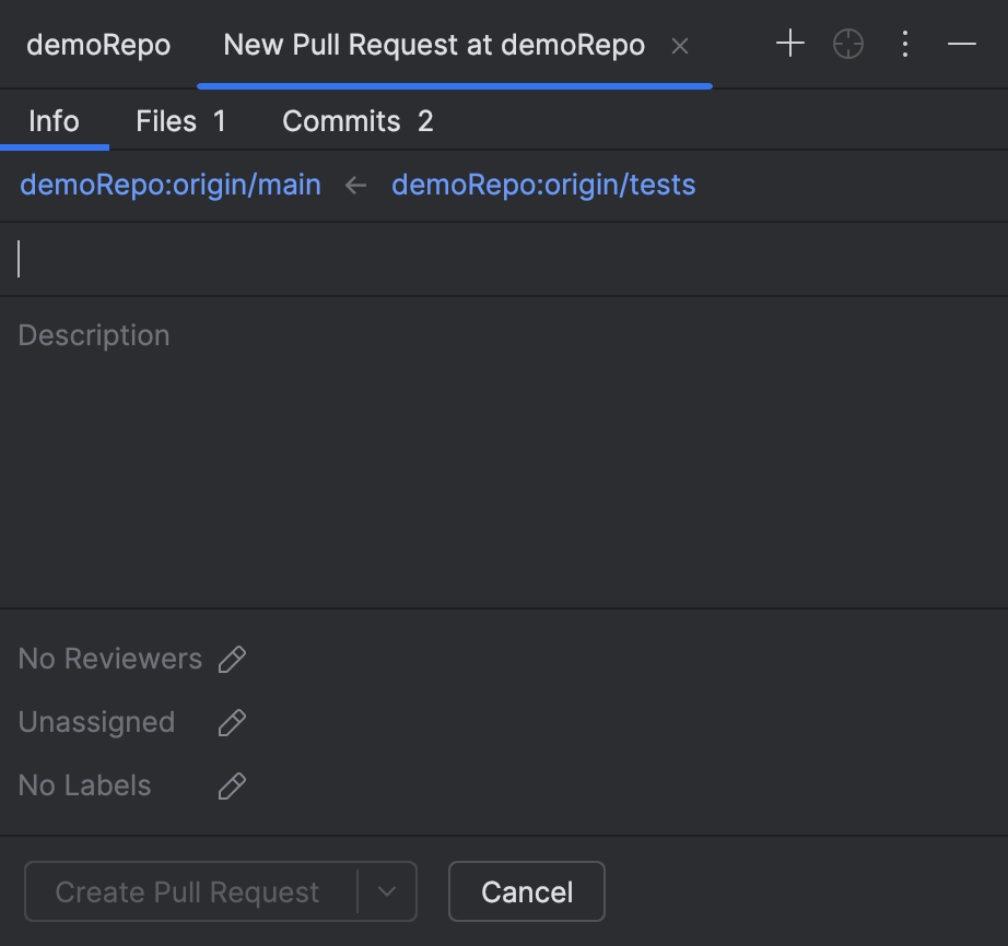 Work With Github Pull Requests Datagrip Documentation 7059