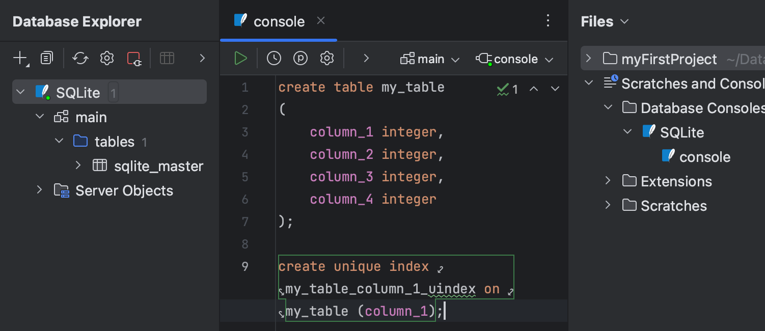 Quick Start With Datagrip Datagrip Documentation