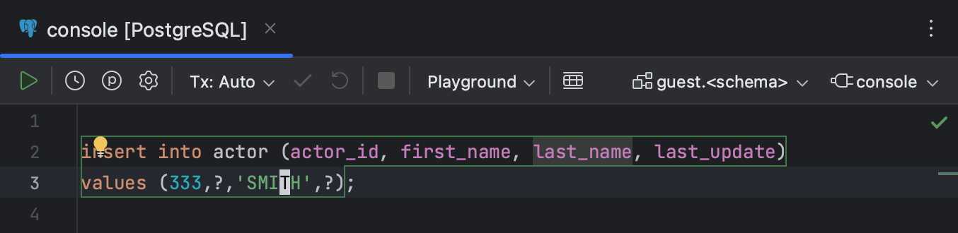 Vim in DataGrip | DataGrip Documentation