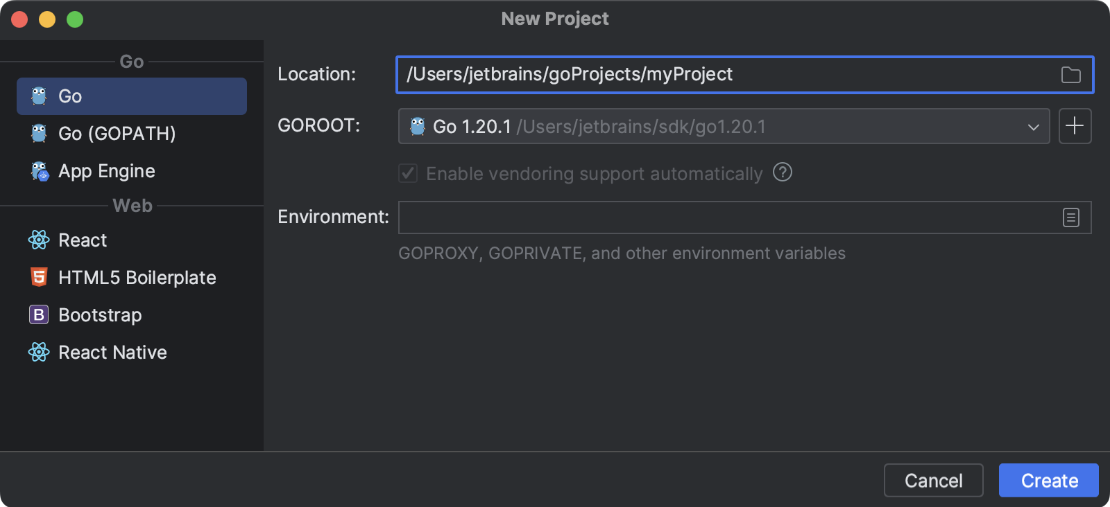 Quick start guide | GoLand Documentation