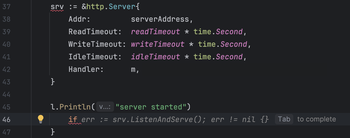 Code completion | GoLand Documentation