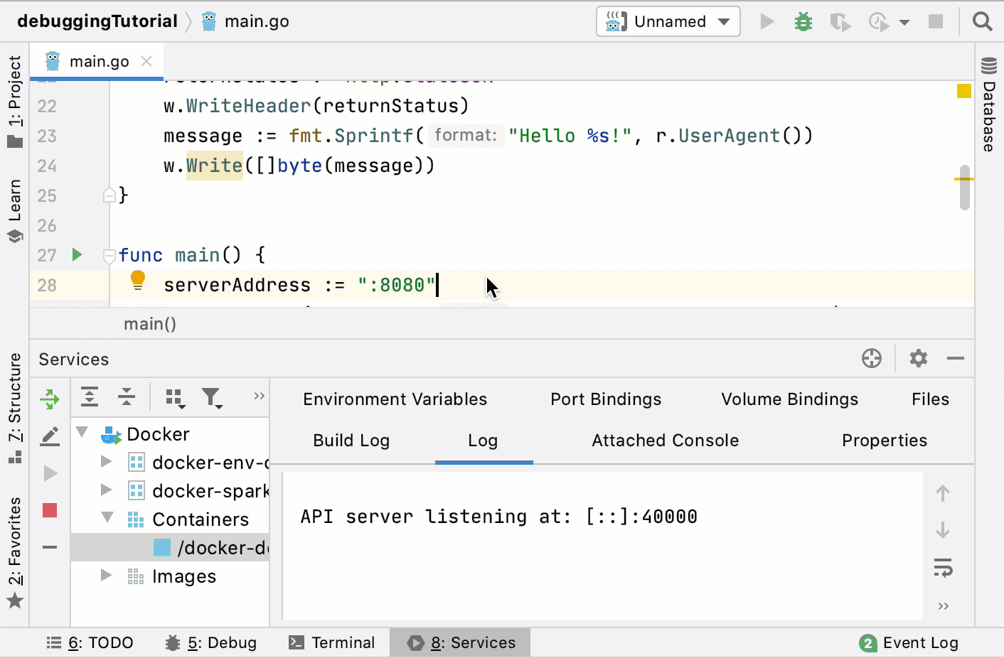 Attach to running Go processes with the debugger | GoLand Documentation
