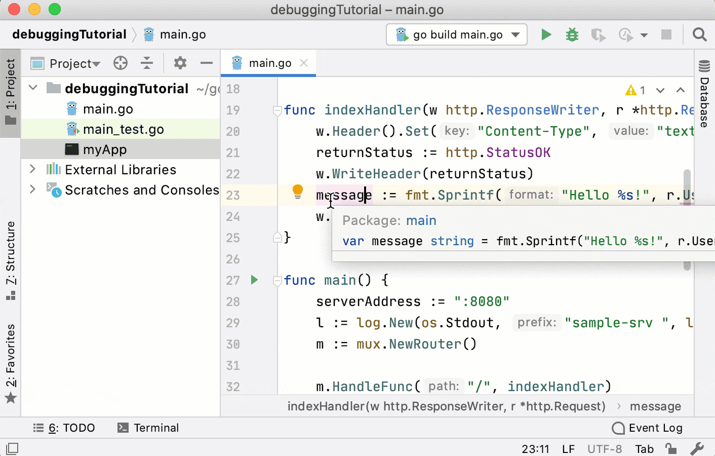 Attach to running Go processes with the debugger | GoLand Documentation