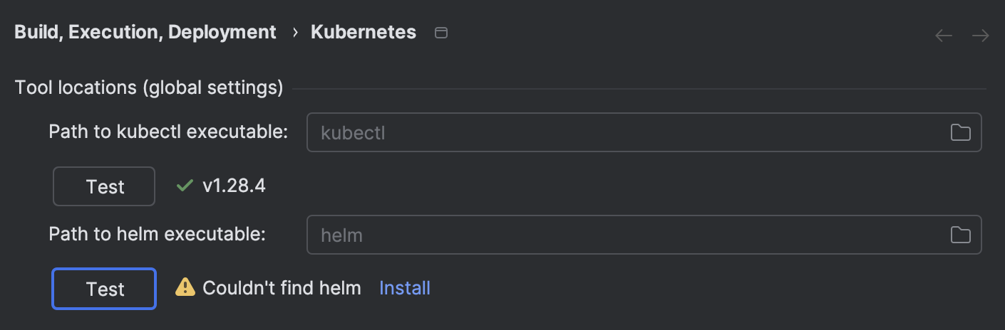 Kubernetes | IntelliJ IDEA Documentation
