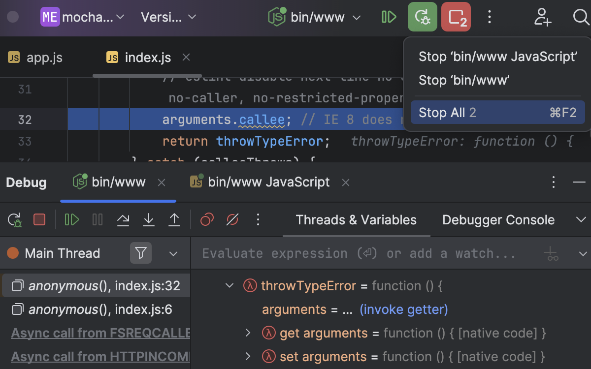 Debugging the server- and the client-side code | IntelliJ IDEA ...