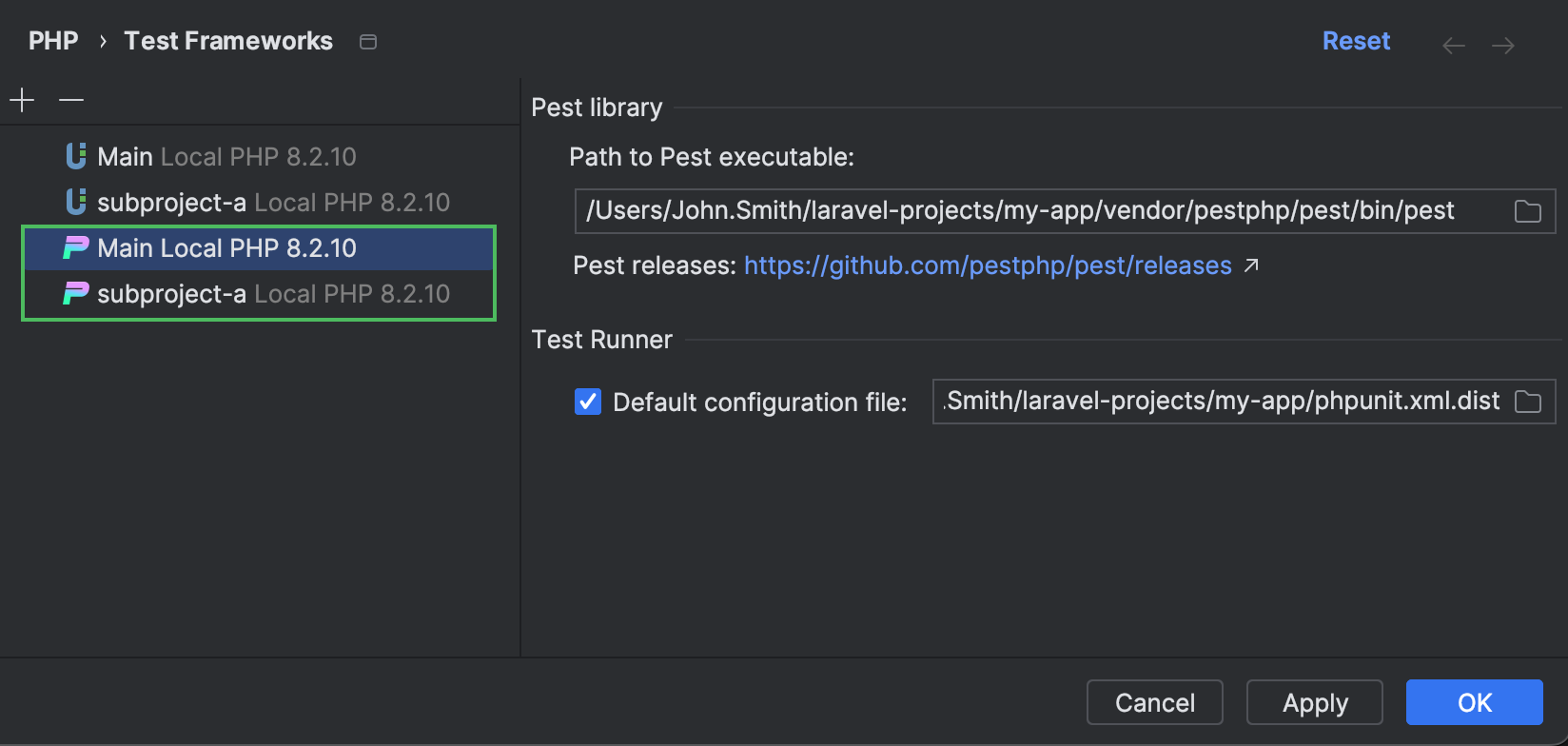 Pest | PhpStorm Documentation
