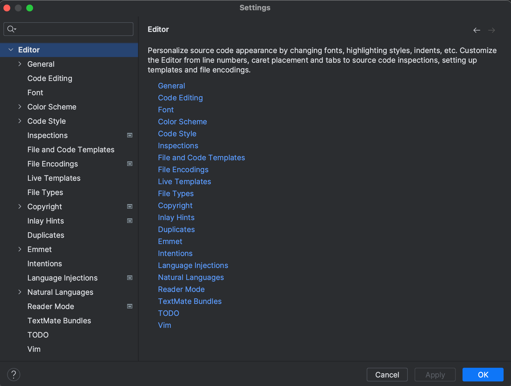 Editor basics | PhpStorm Documentation