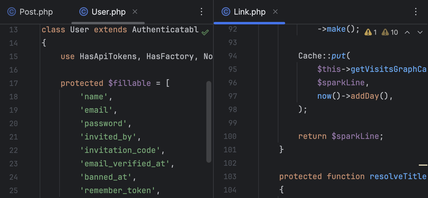 Editor basics | PhpStorm Documentation