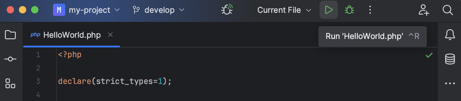 Run applications | PhpStorm Documentation