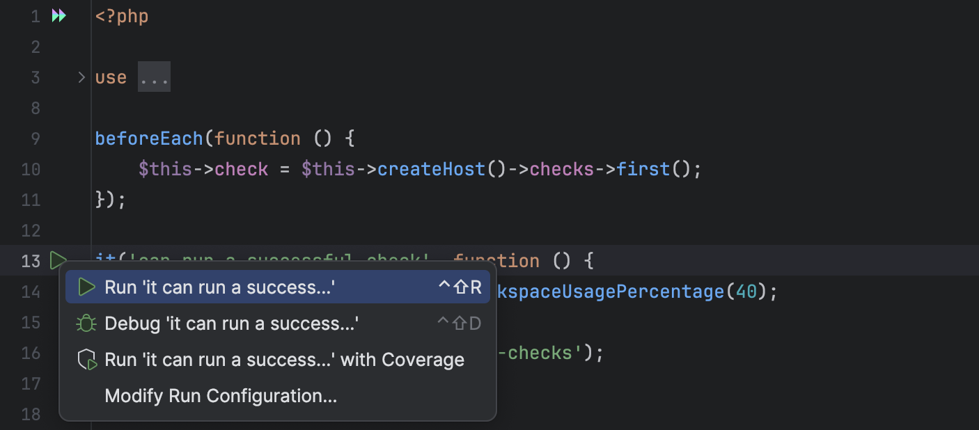 Pest | PhpStorm Documentation