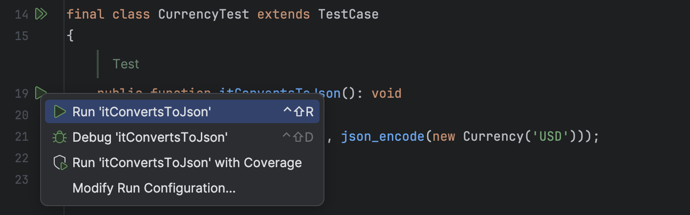 Phpunit Phpstorm Documentation