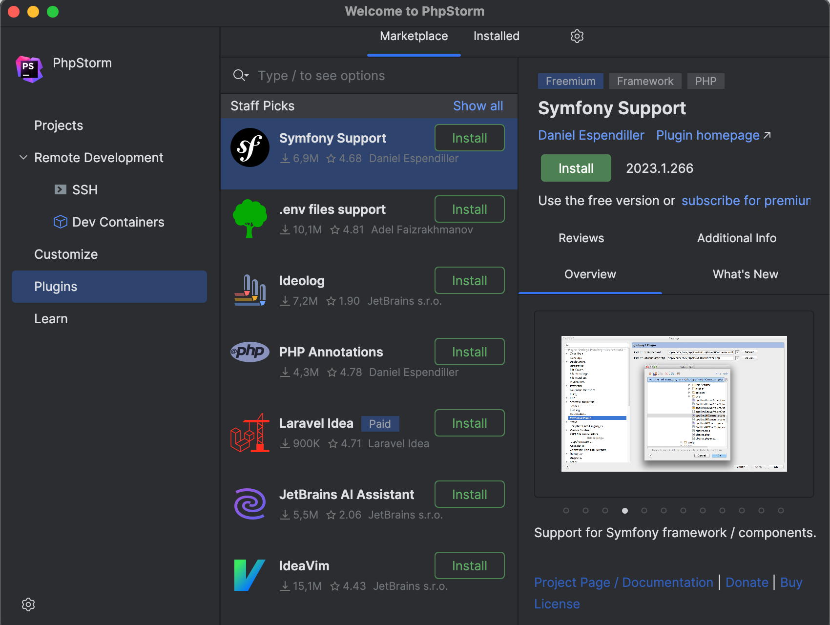 Run Phpstorm For The First Time Phpstorm Documentation 5048