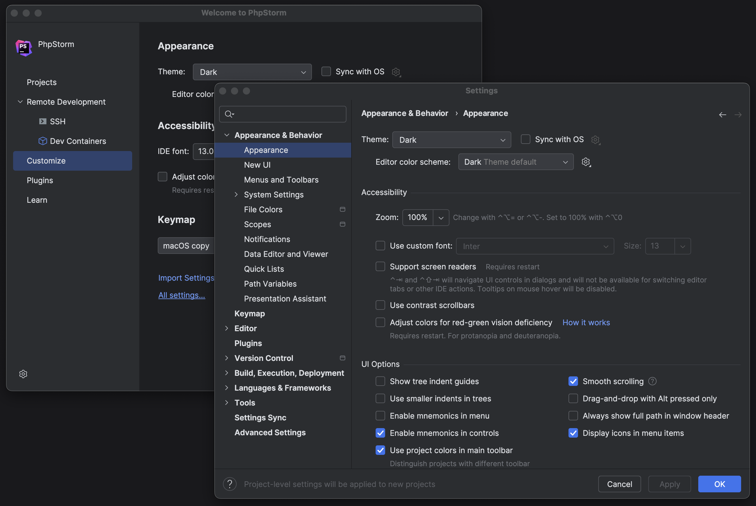 Run PhpStorm for the first time | PhpStorm Documentation
