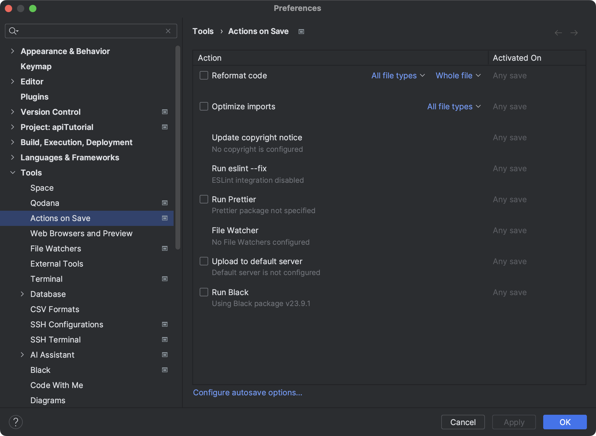 Migrate from Visual Studio Code | PyCharm Documentation
