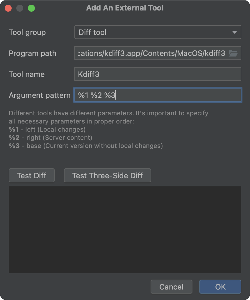 Compare files, folders, and text sources | PyCharm Documentation
