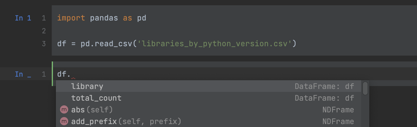 Write and edit source code | DataSpell Documentation