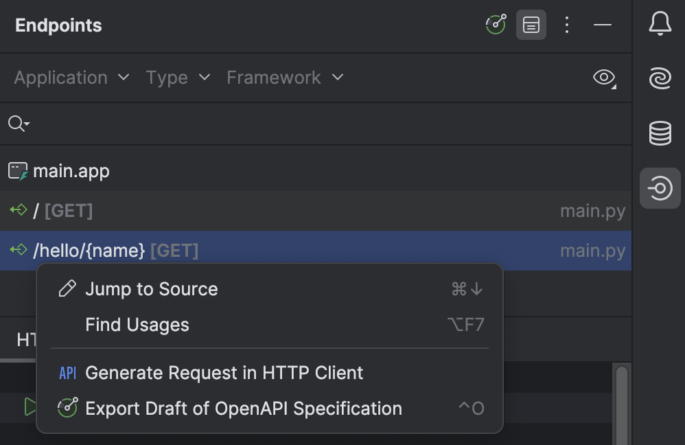 FastAPI | PyCharm Documentation