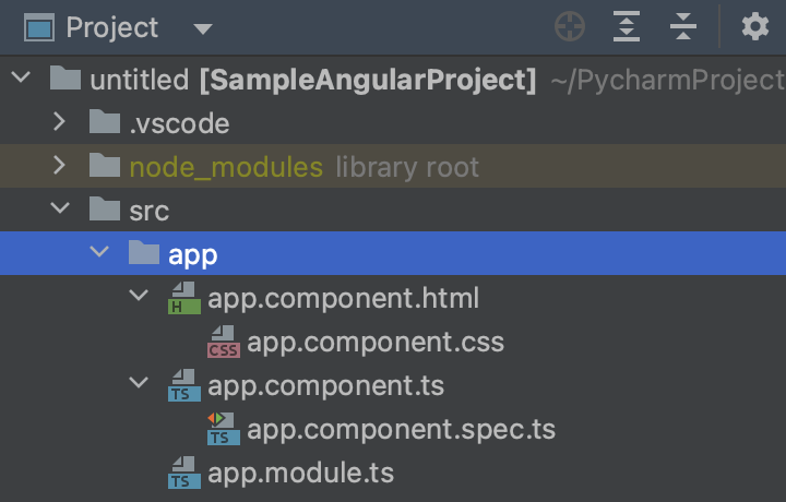 File nesting rules | PyCharm Documentation