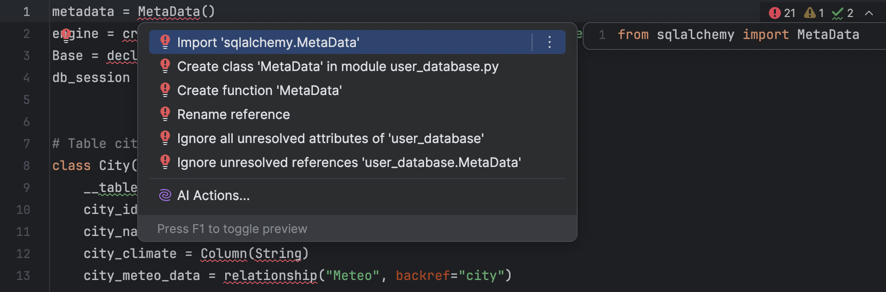 Creating Web Applications with Flask | PyCharm Documentation