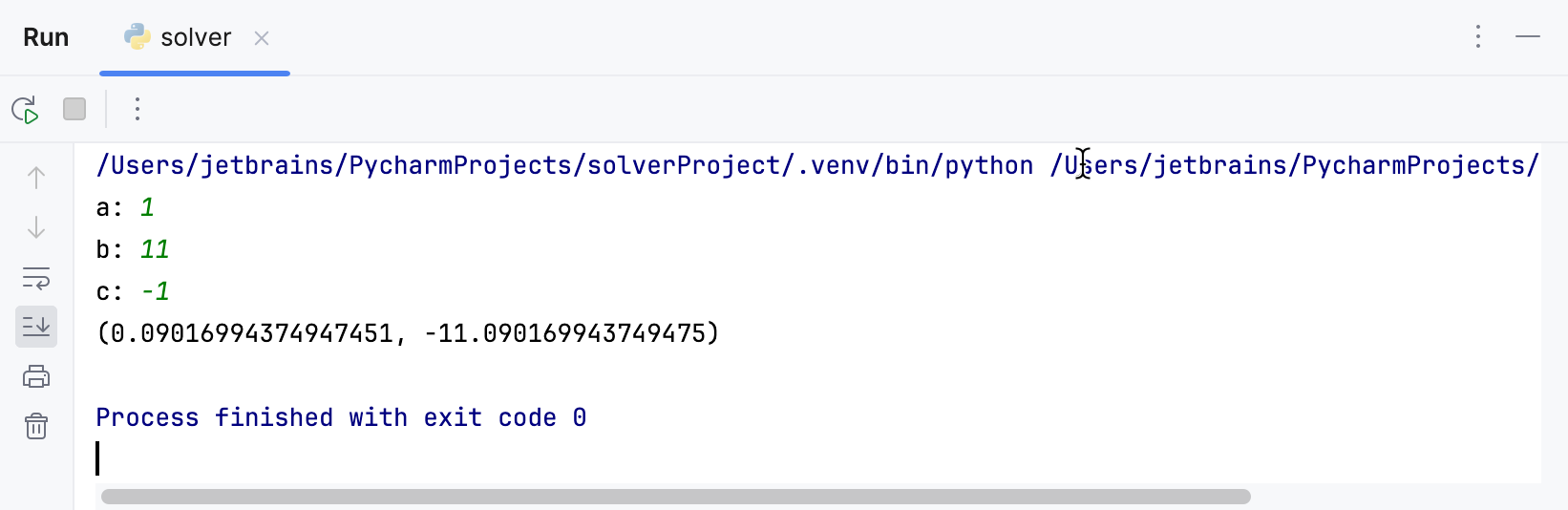 Code Running Assistance PyCharm Documentation