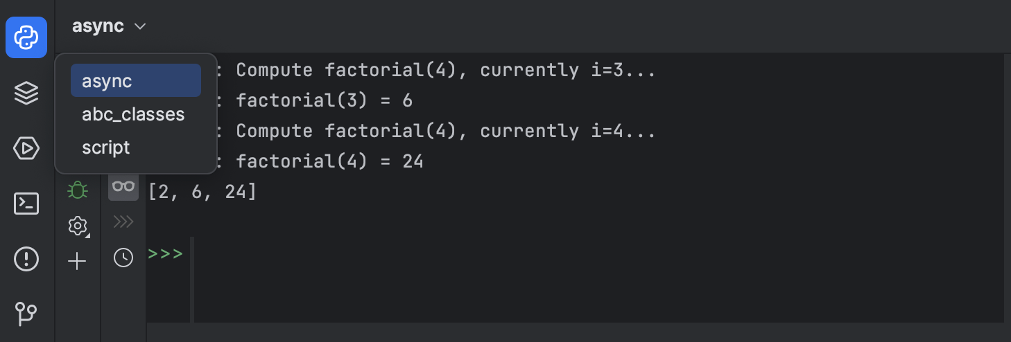 Tool windows | PyCharm Documentation