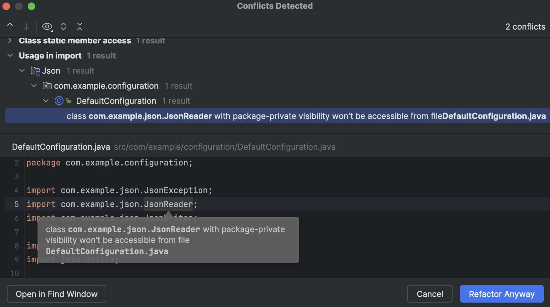 Code refactoring | IntelliJ IDEA Documentation