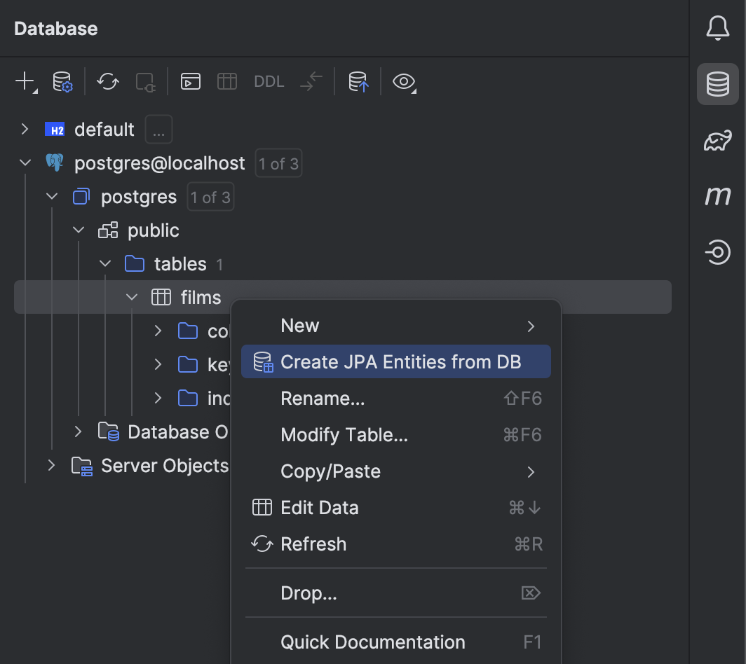 Reverse Engineering | IntelliJ IDEA Documentation