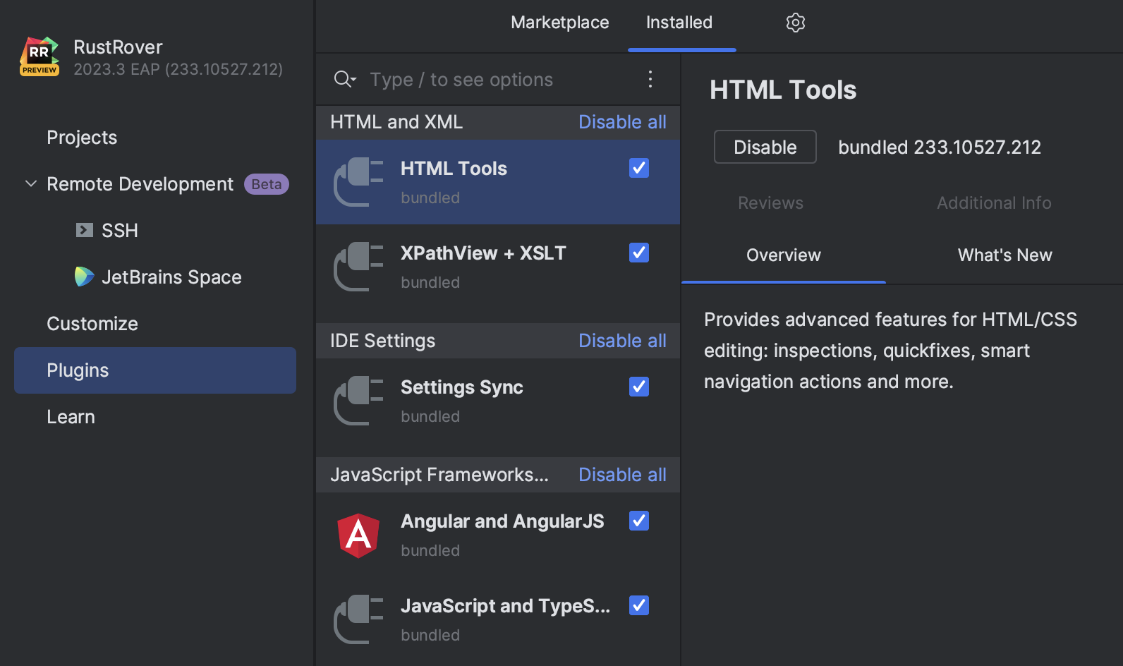 Run RustRover for the first time | RustRover Documentation