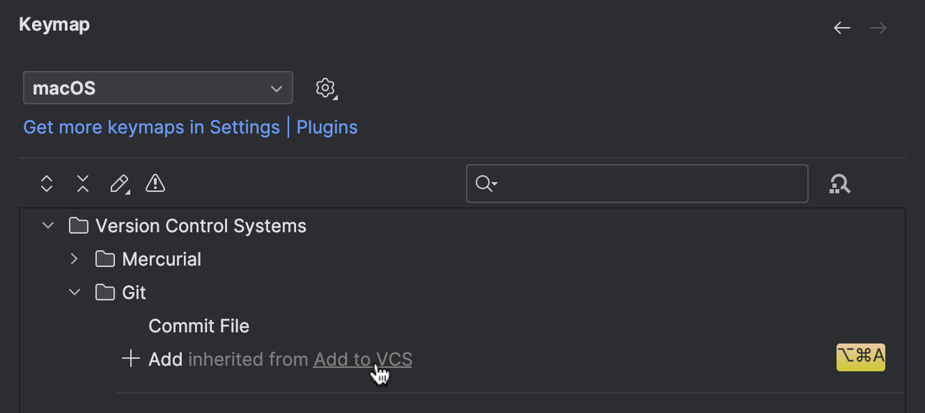 Configure keyboard shortcuts | RustRover Documentation