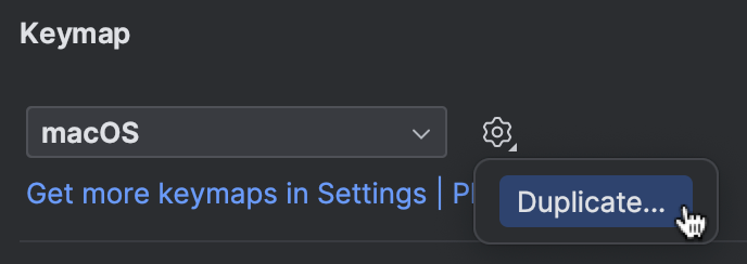 Configure keyboard shortcuts | RustRover Documentation