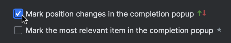 Code completion | RustRover Documentation