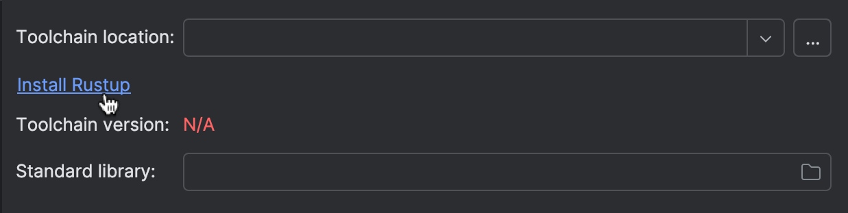 Rust | IntelliJ IDEA Documentation