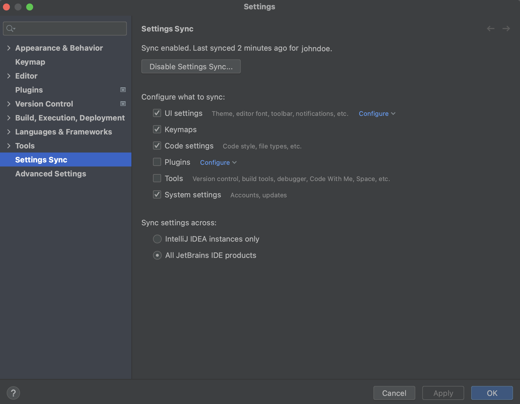 Share your IDE settings | PyCharm Documentation