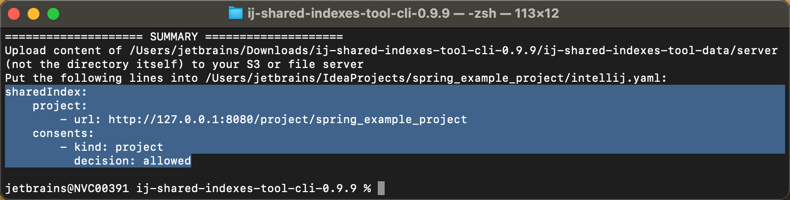 Shared indexes | IntelliJ IDEA Documentation Shared indexes | IntelliJ IDEA Documentation
