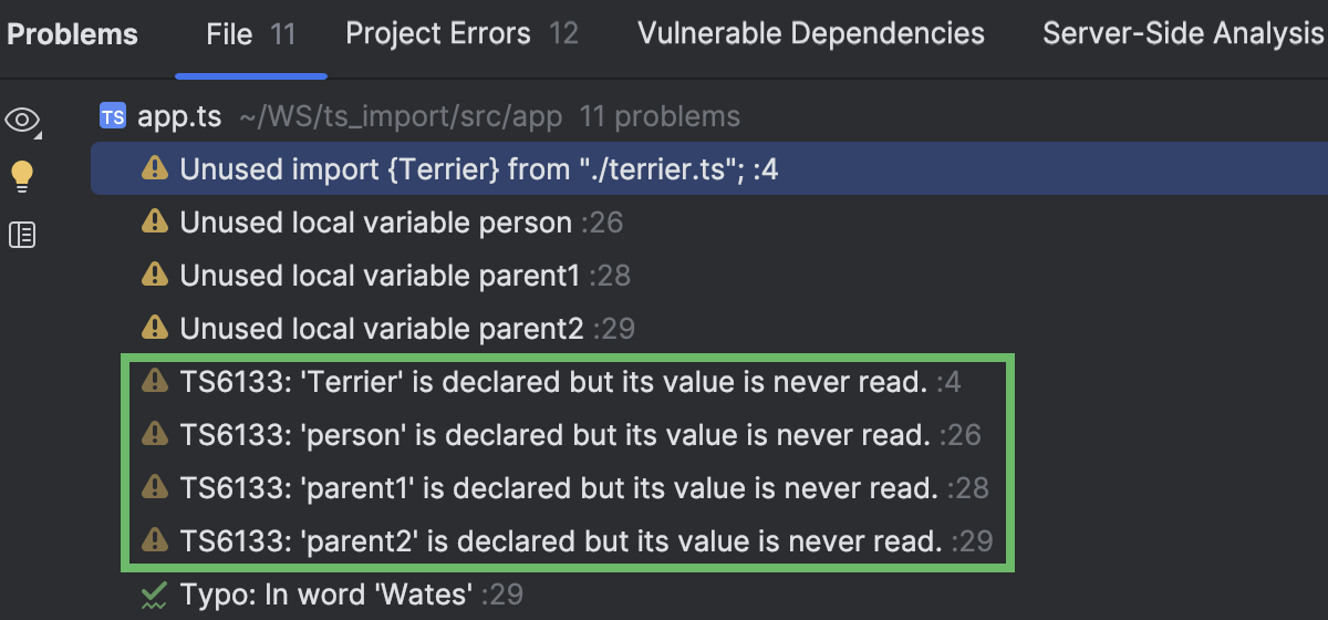 Typescript Webstorm Documentation