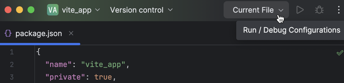 Vite | IntelliJ IDEA Documentation